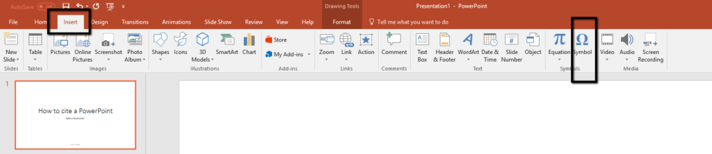 How To Insert A Citation Into Power Point Loinsure
